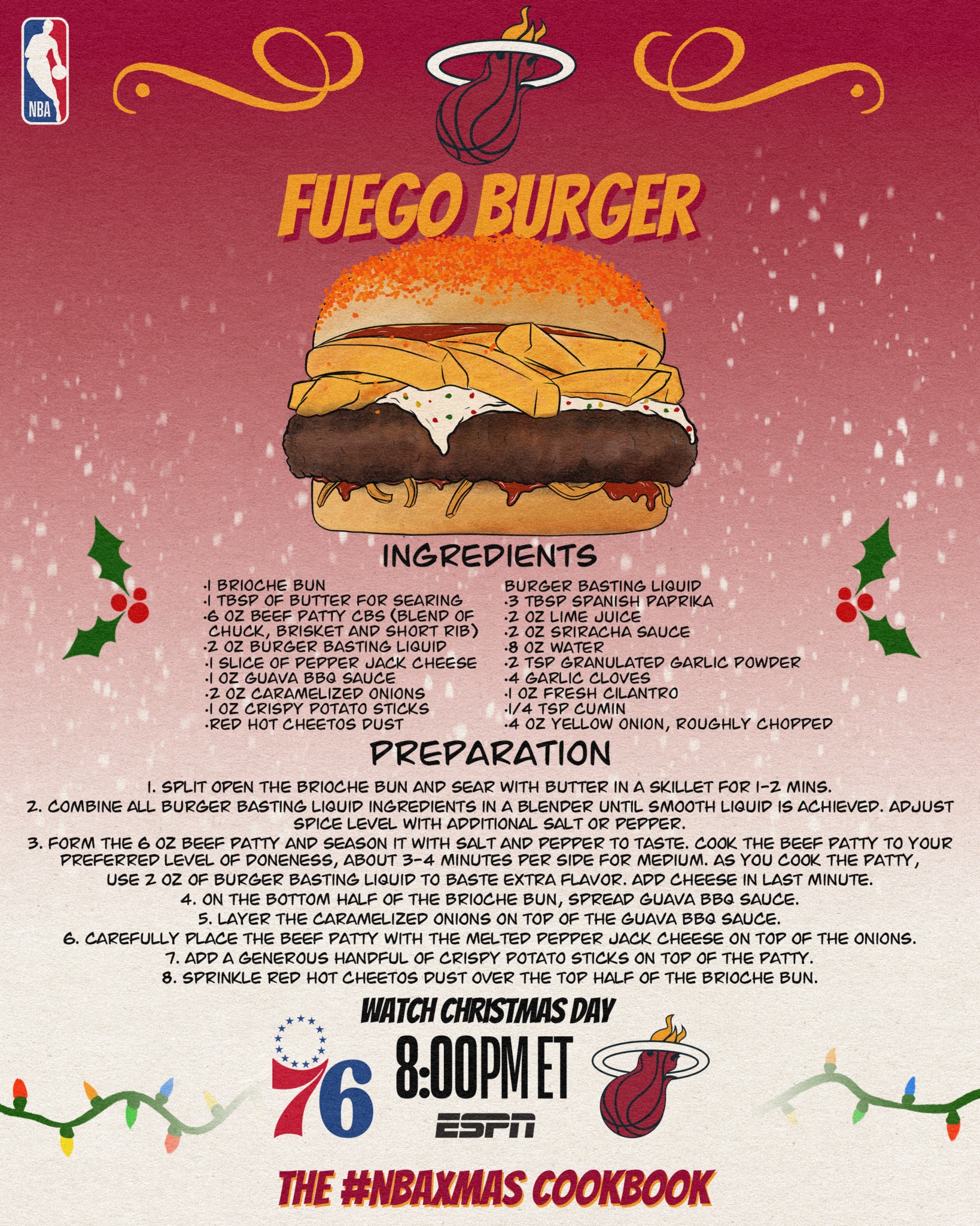 #NBAXmas Cookbook: Recipes for Christmas Day slate | NBA.com