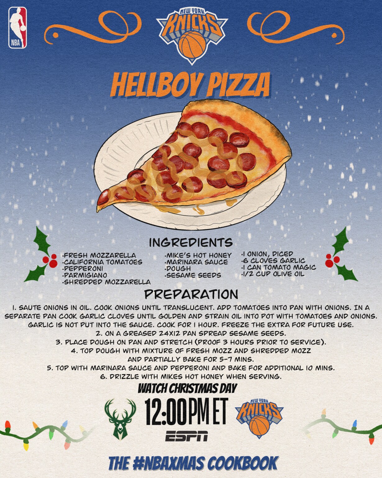 #NBAXmas Cookbook: Recipes for Christmas Day slate | NBA.com