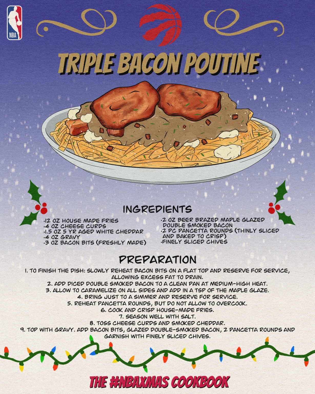 Toronto Raptors: Scotiabank Arena Triple Bacon Poutine | NBA.com