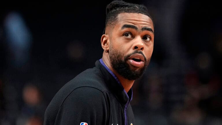 NBA fines D'Angelo Russell $15,000 for kicking ball into stands | NBA.com