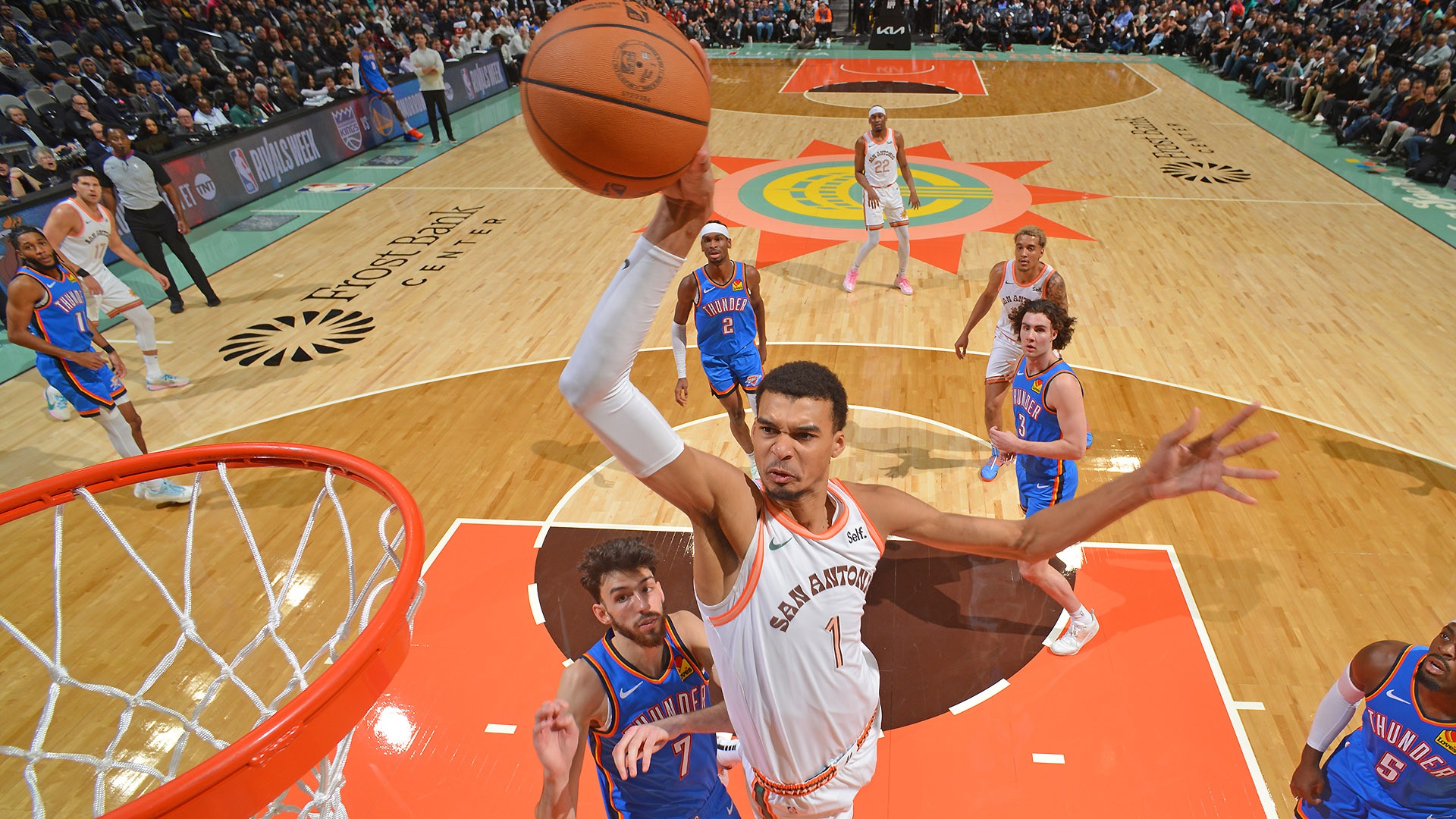 Kia Rookie Ladder: Victor Wembanyama loses to OKC, but stays at No. 1 ...