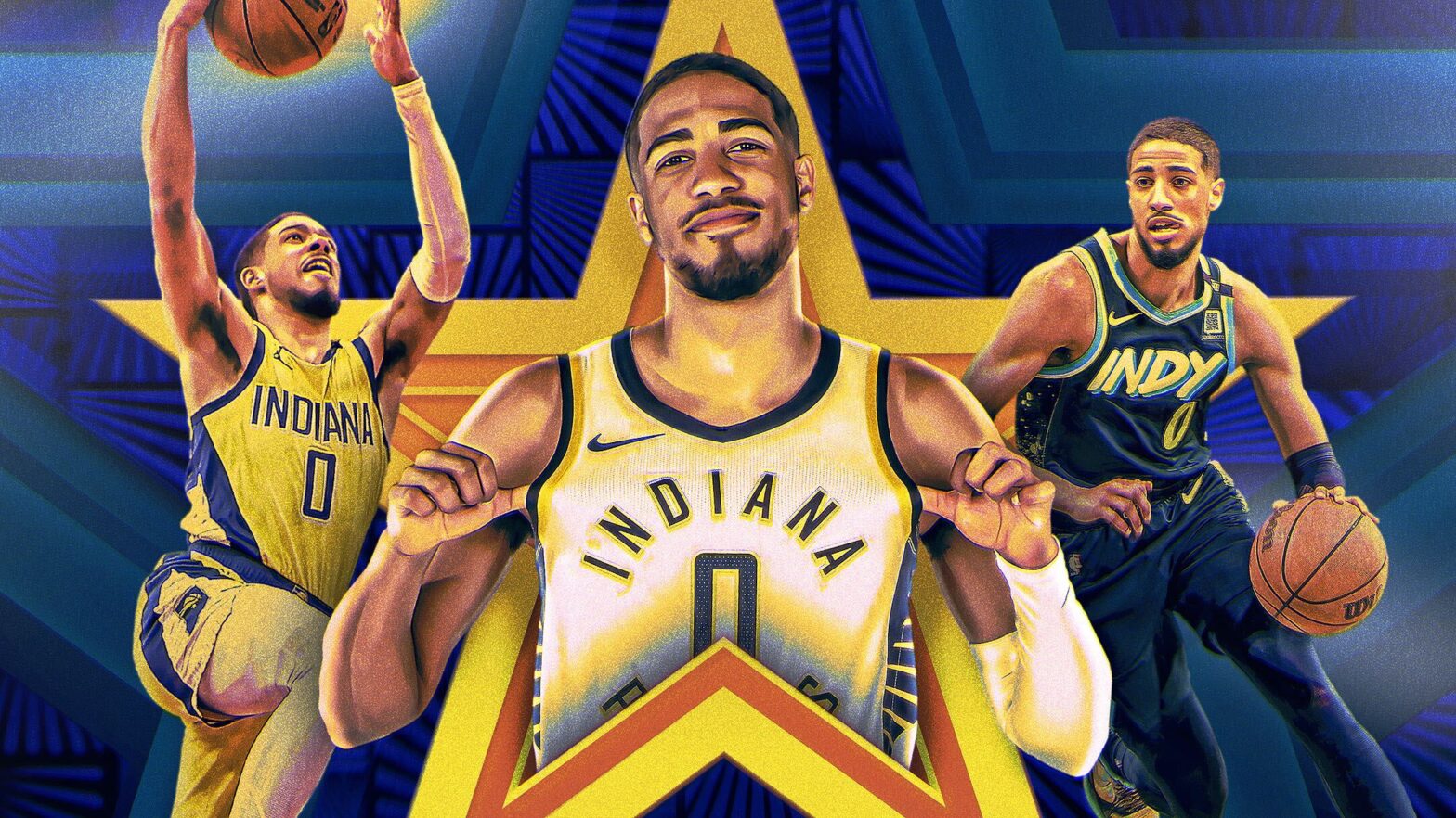 Tyrese Haliburton's journey from kid with a dream to All-Star starter ...