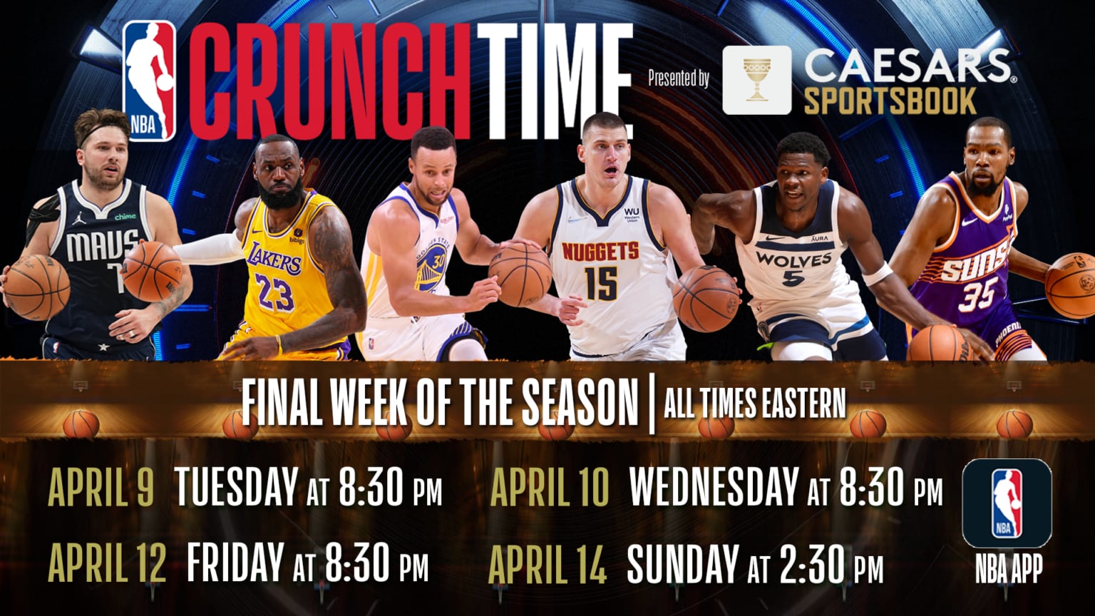 How to watch the NBA’s final week of games for free
