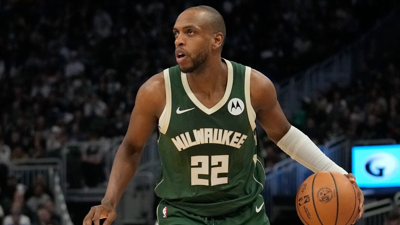 Bucks guard Khris Middleton (illness) ruled out for Emirates NBA Cup ...