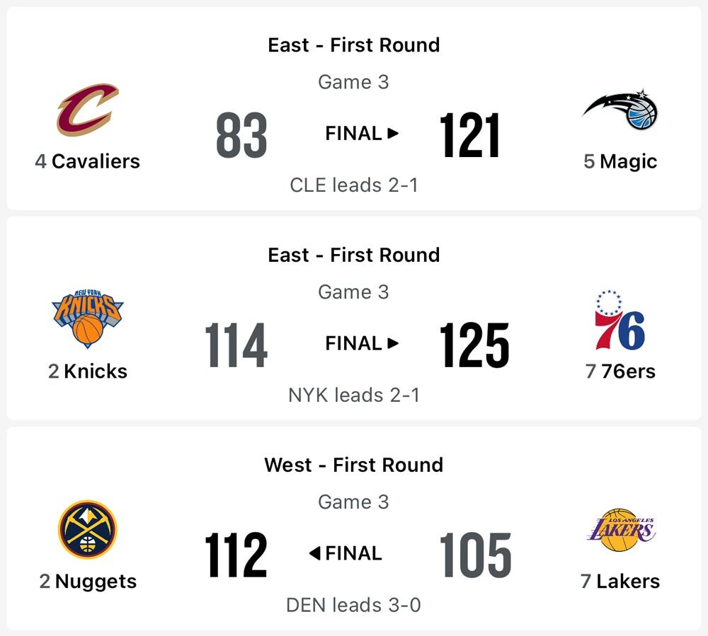 Starting 5, April 26: Embiid drops 1st 50-point game of playoffs | NBA.com