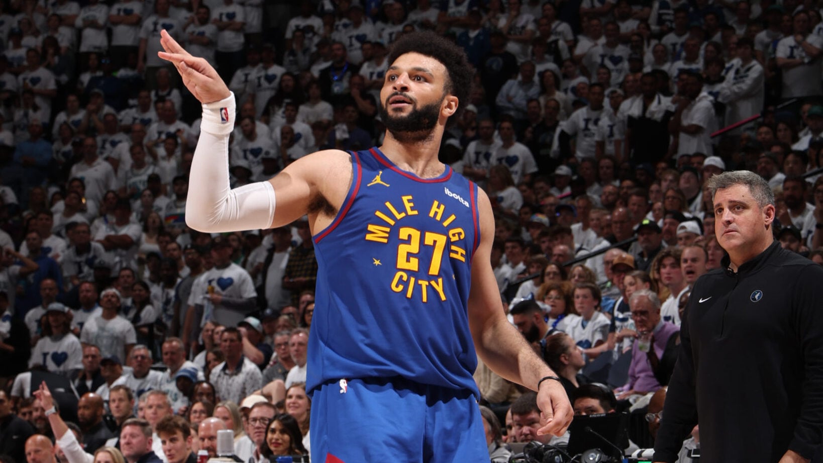 Jamal Murray's elbow injury affects his rhythm in Game 6 | NBA.com