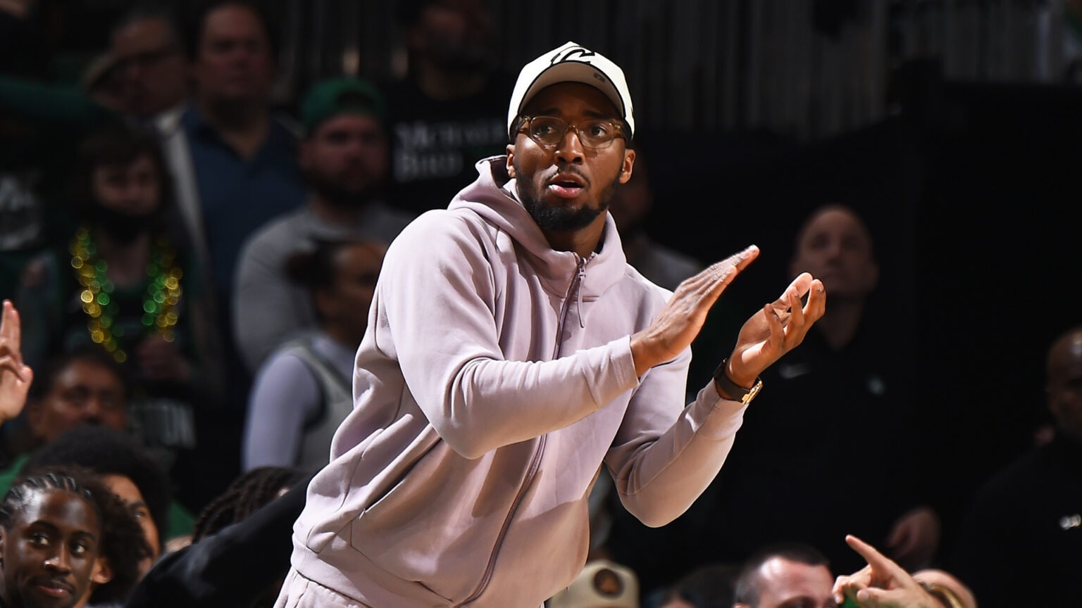 Cavs' Donovan Mitchell (calf), Caris LeVert (knee) out for Game 5 | NBA.com