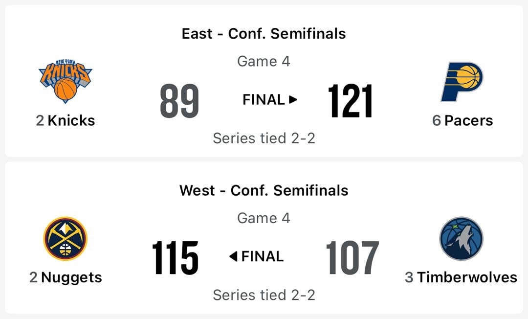 Starting 5, May 13: Nuggets, Pacers get crucial wins; Jamal Murray ...