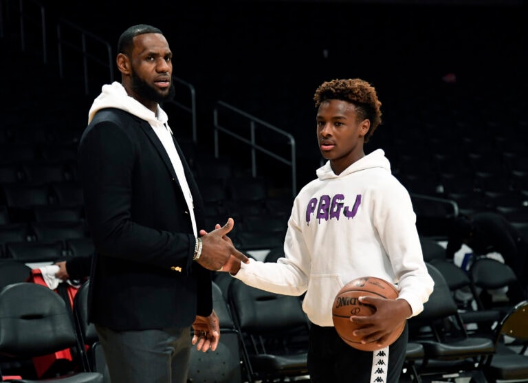 LeBron and Bronny James: Photos through the years | NBA.com