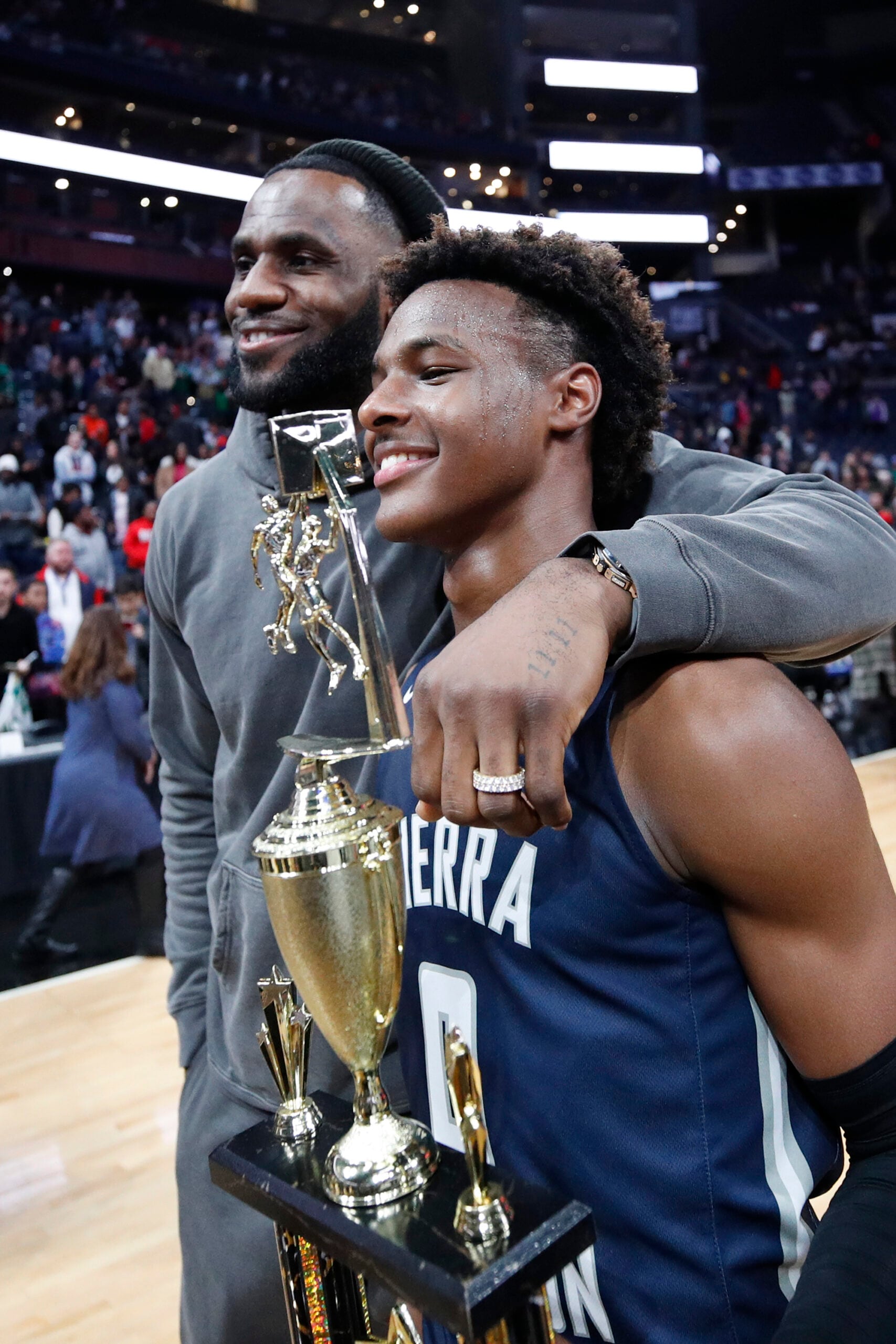 LeBron and Bronny James: Photos through the years | NBA.com