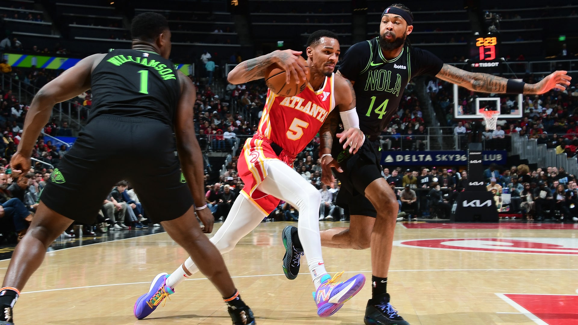 Dejounte Murray's 15 key numbers after trade to Pelicans | NBA.com