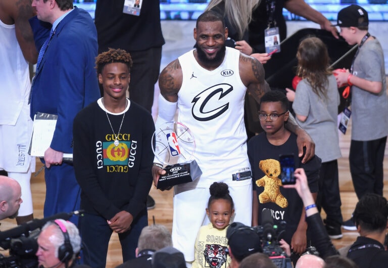 LeBron and Bronny James: Photos through the years | NBA.com