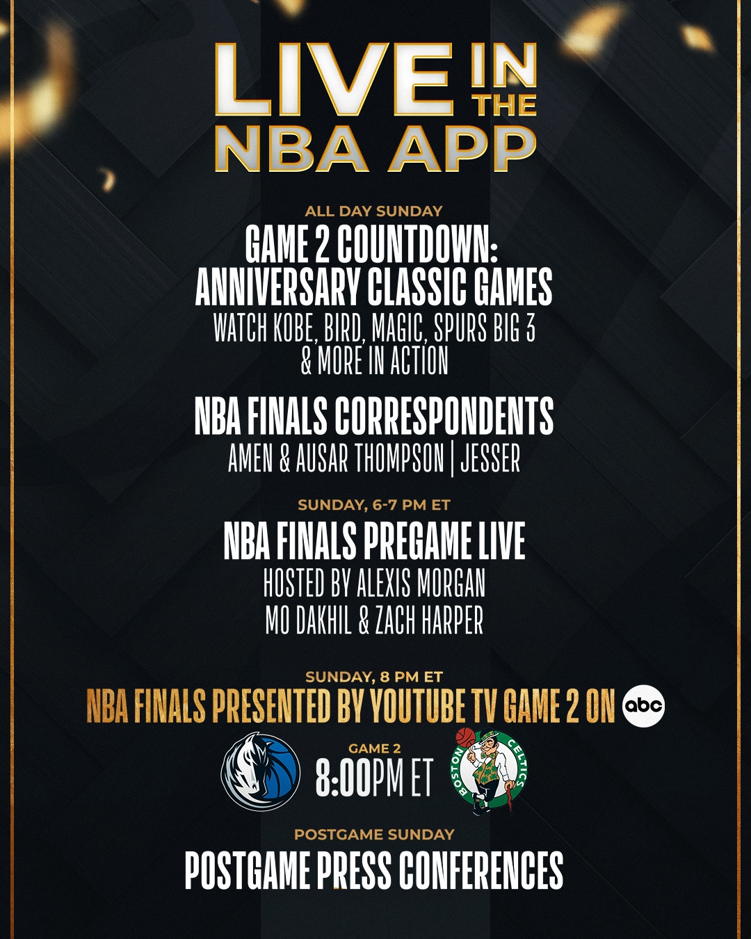 Starting 5, June 9: NBA Finals Game 2 just hours away | NBA.com