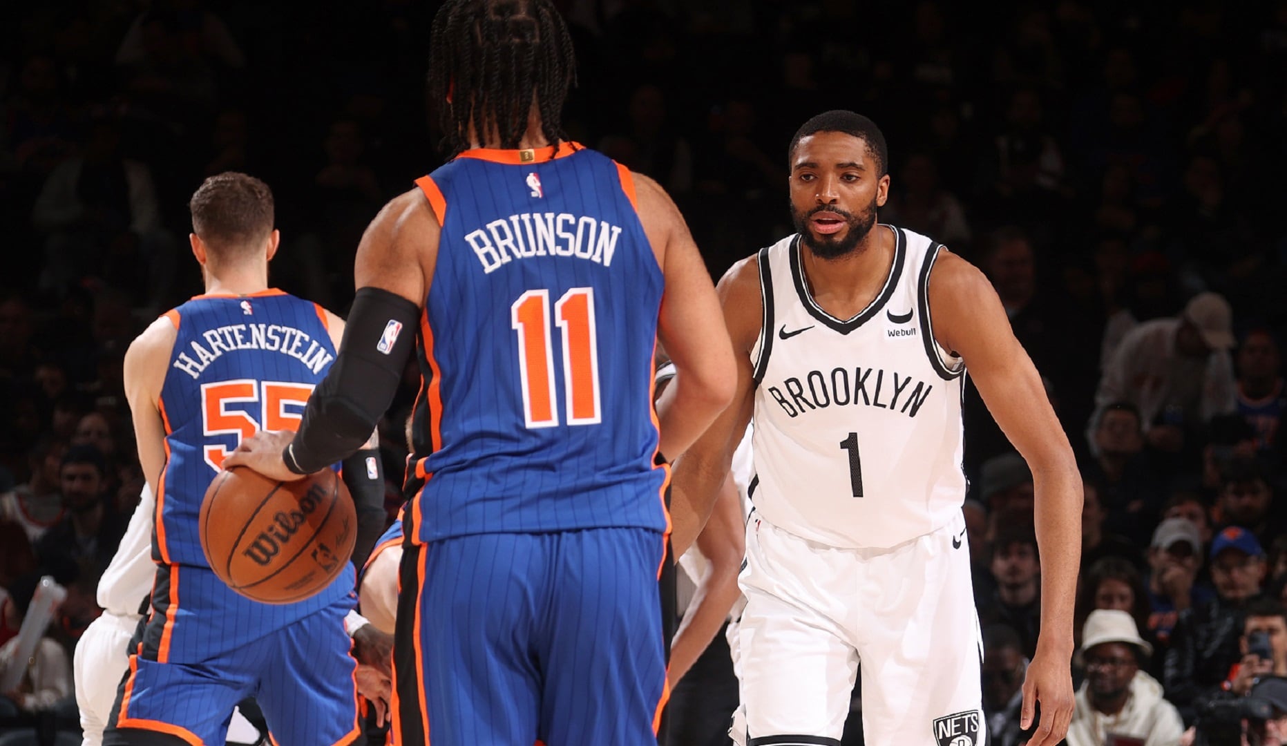 Knicks acquire Mikal Bridges from Nets for haul of picks, Bojan ...