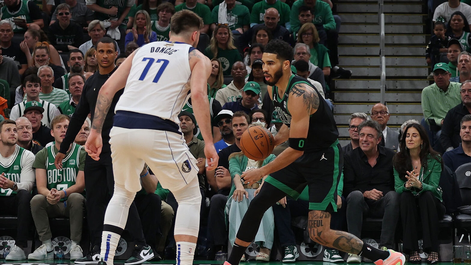 NBA Finals Film Study: Celtics win Doncic-Tatum matchups in Game 2