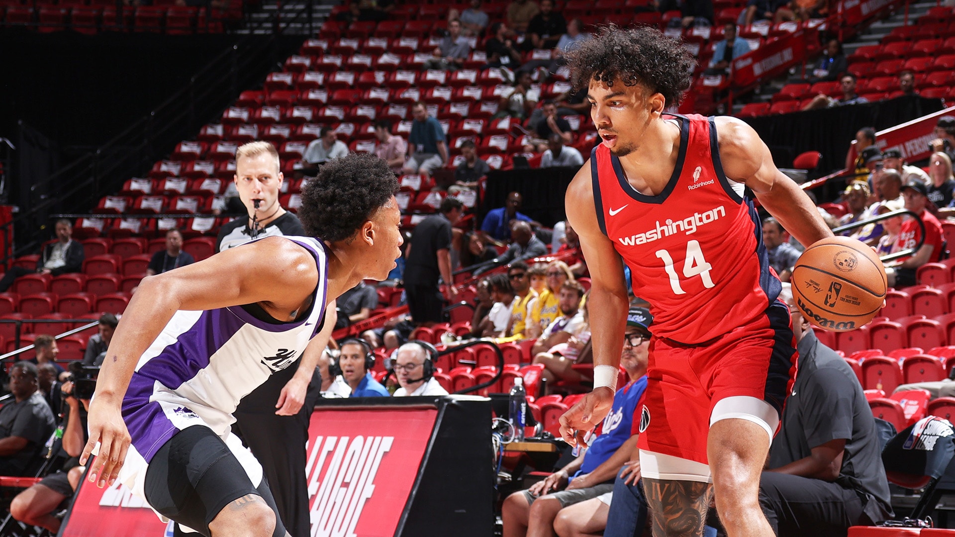 NBA 2K25 Summer League: Bernard-led Wizards fend off Kings | NBA.com