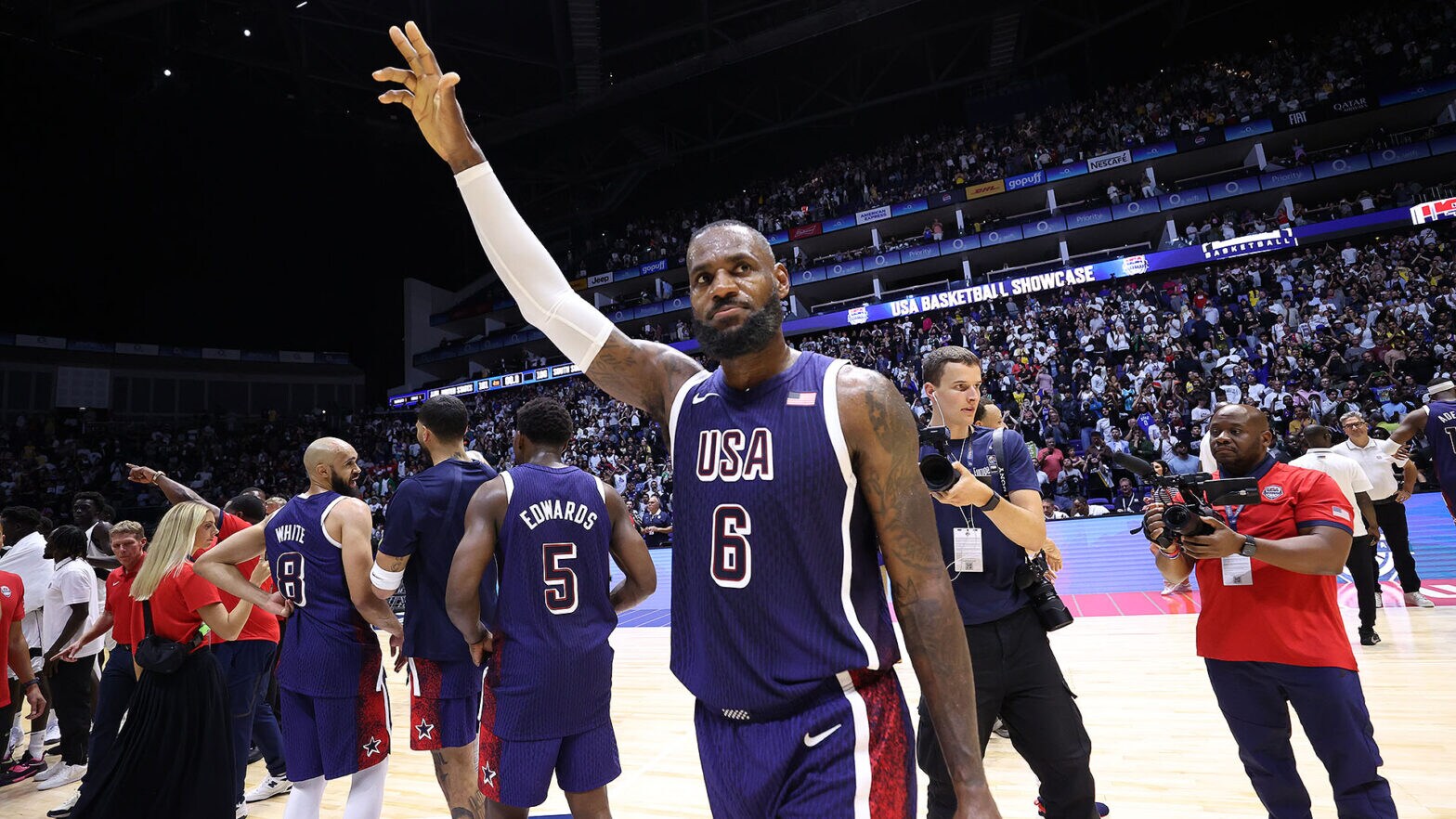 LeBron James to serve as Team USA's male flag bearer for Paris Olympics ...