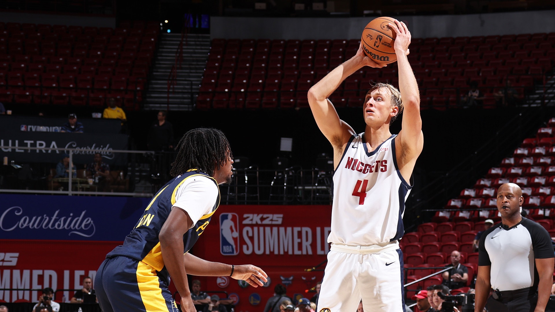 NBA 2K25 Summer League: Hunter Tyson powers Nuggets past Pacers | NBA.com