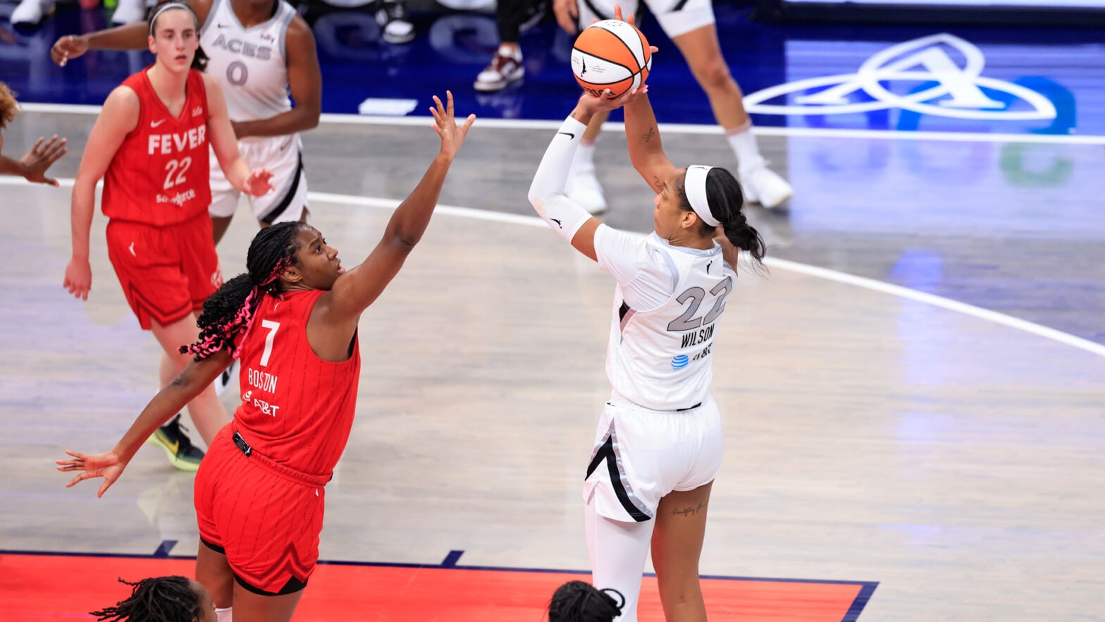Las Vegas Aces star A’ja Wilson breaks WNBA single-season scoring record | NBA.com
