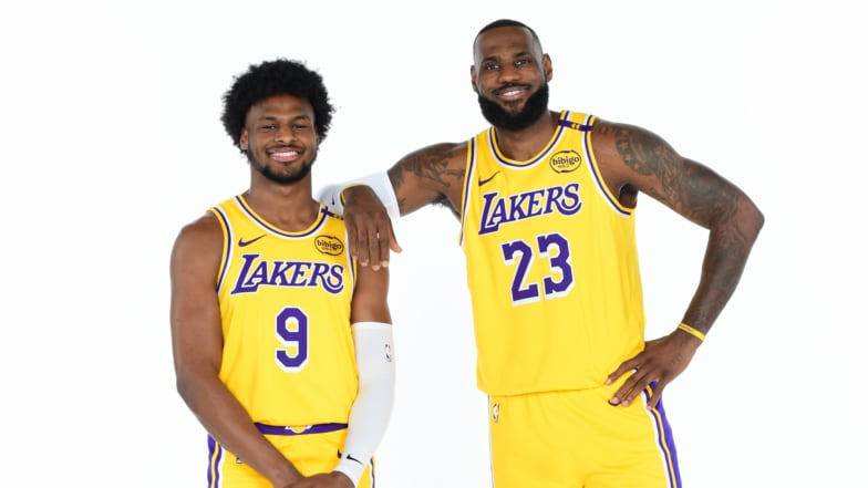 LeBron James feels ‘pure joy’ as he begins Lakers training camp alongside son Bronny | NBA.com