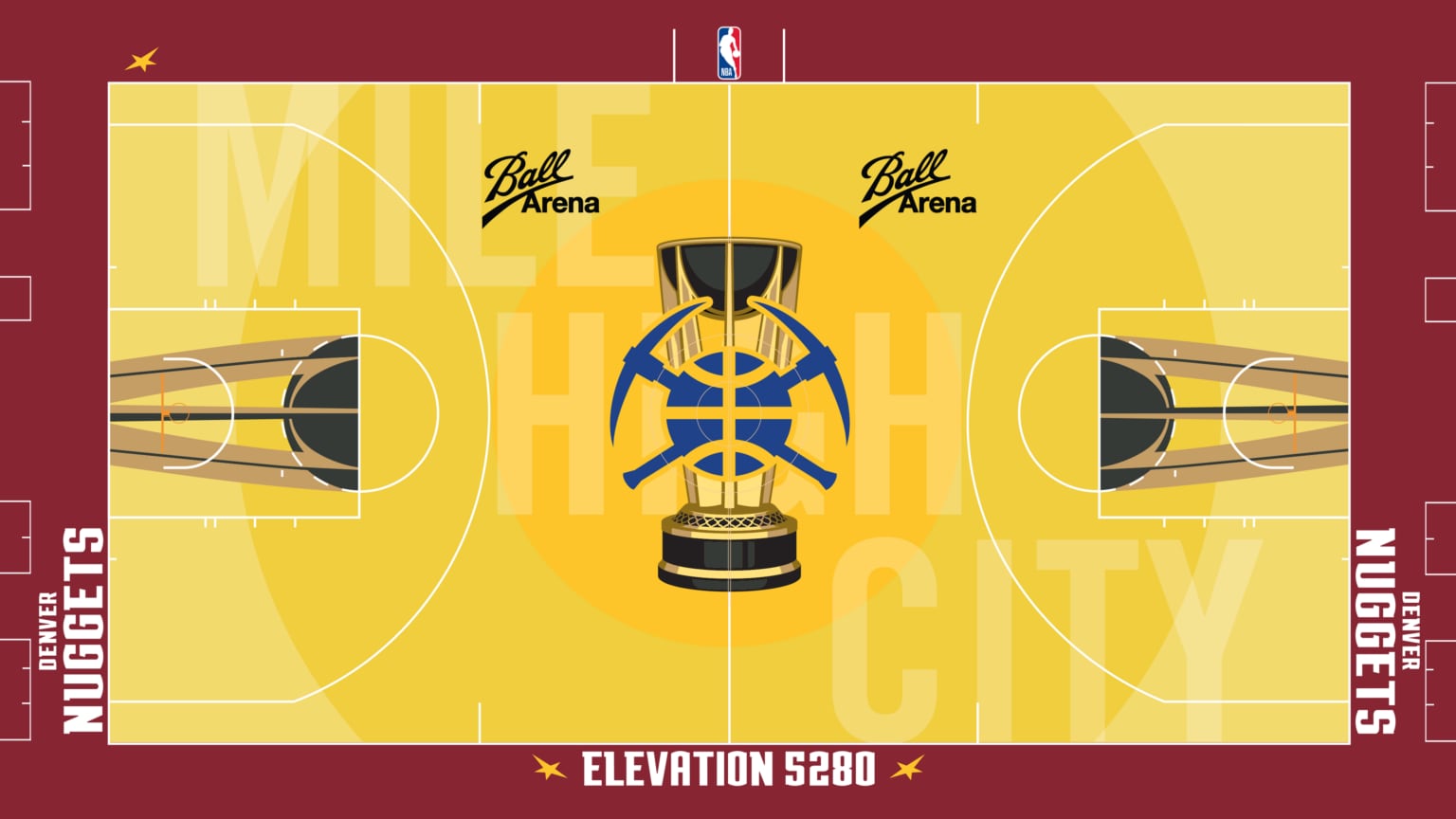 NBA unveils all 30 team courts for Emirates NBA Cup 2024 | NBA.com