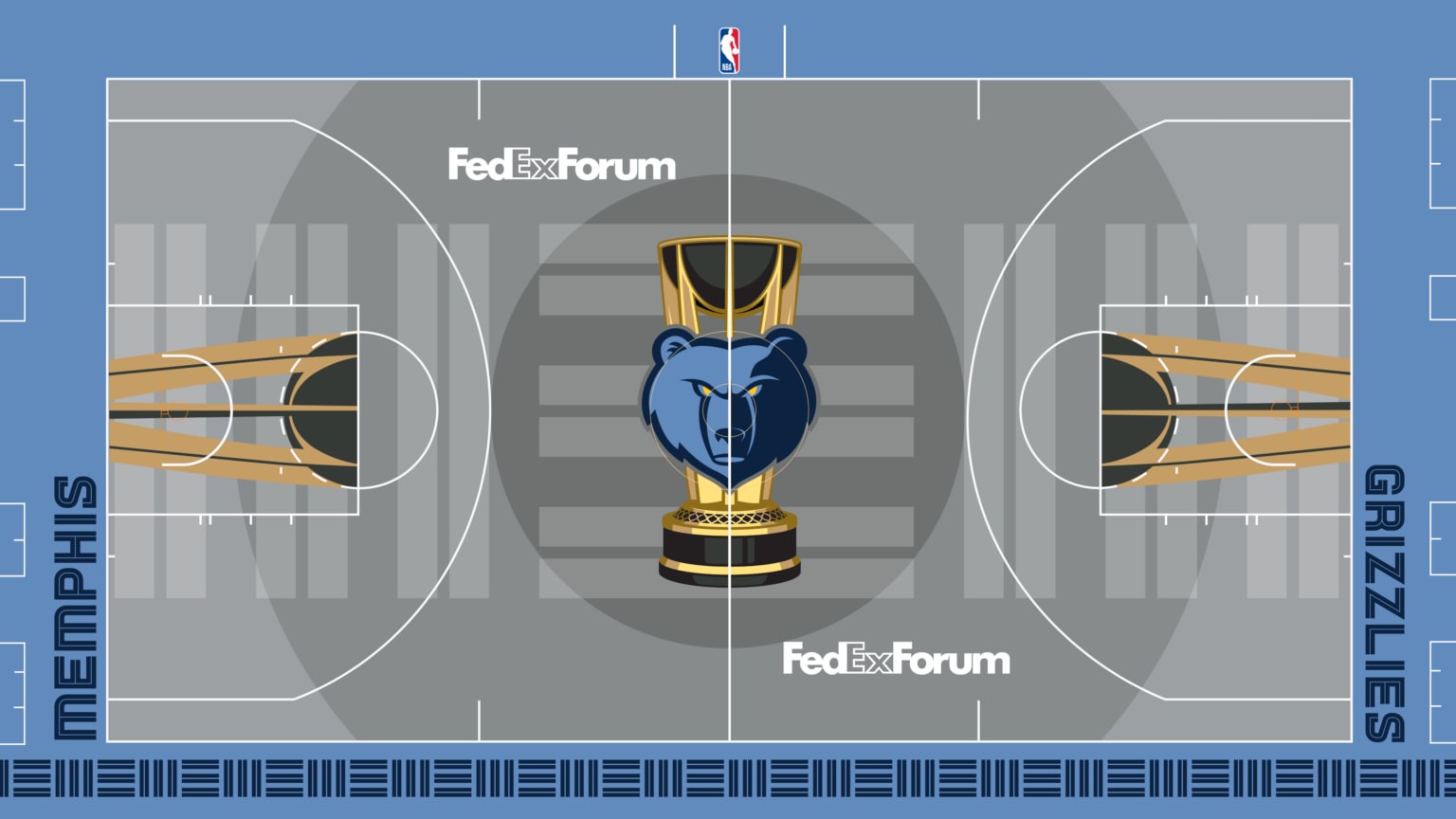 NBA unveils all 30 team courts for Emirates NBA Cup 2024 | NBA.com