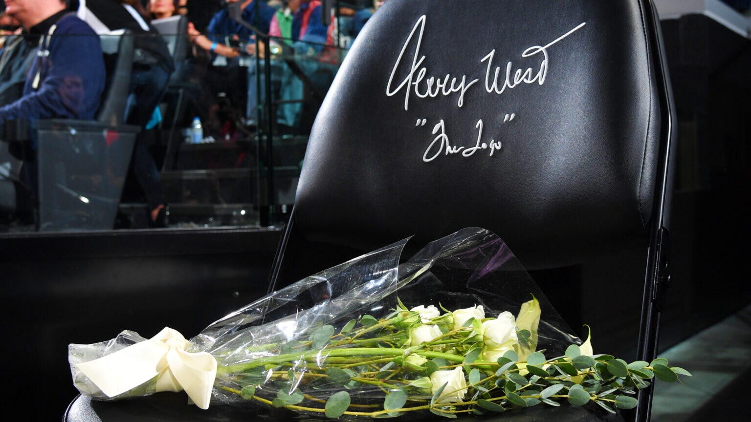 Clippers honor Jerry West with video tribute, 'JW' court decal ...