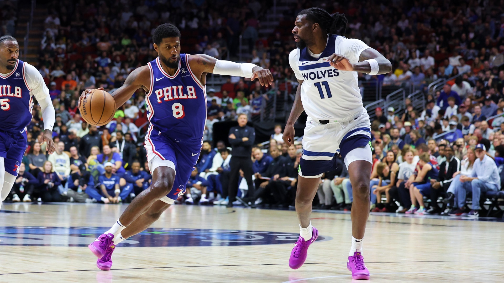 Paul George scores 23 points in preseason debut with 76ers | NBA.com