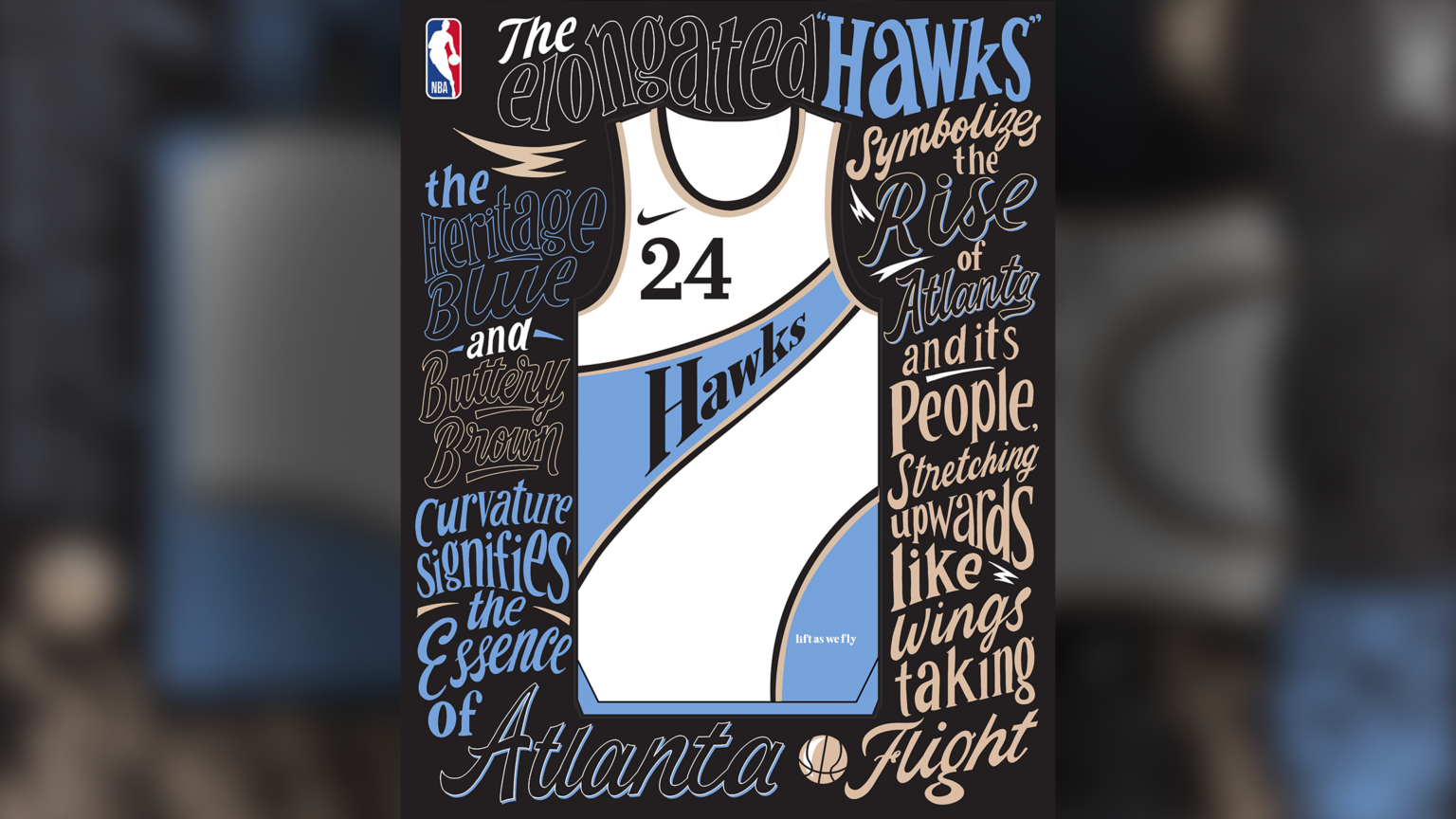 Atlanta Hawks 2024-25 City Edition Uniform: Lift as we fly 2.0 | NBA.com
