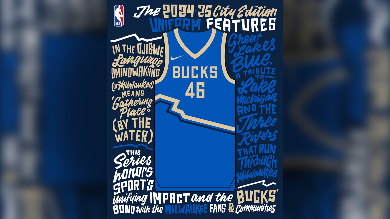 Milwaukee Bucks 2024-25 City Edition Uniform: Gathering place | NBA.com