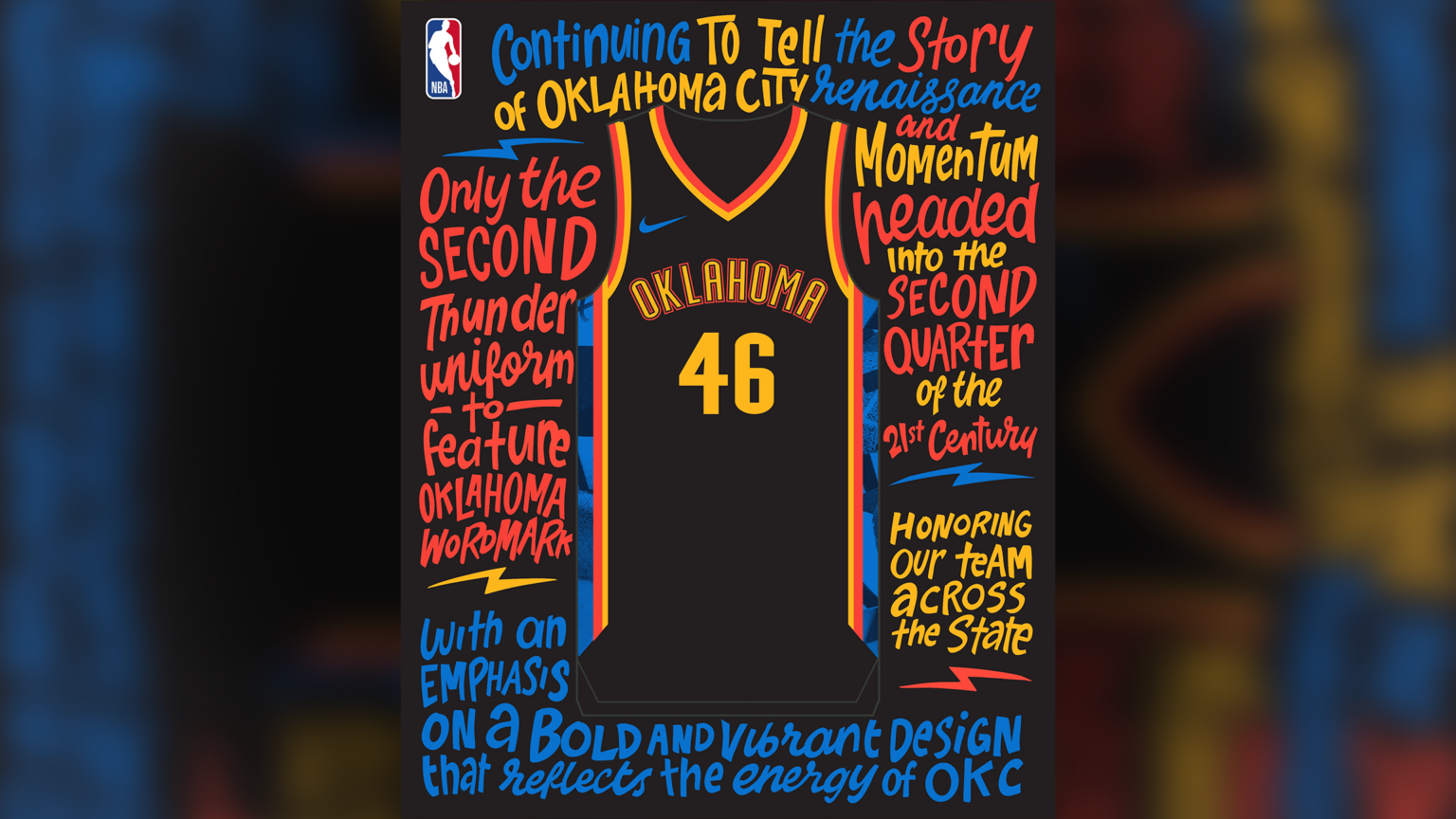 Oklahoma City Thunder 2024-25 City Edition Uniform: An OKC renaissance | NBA.com