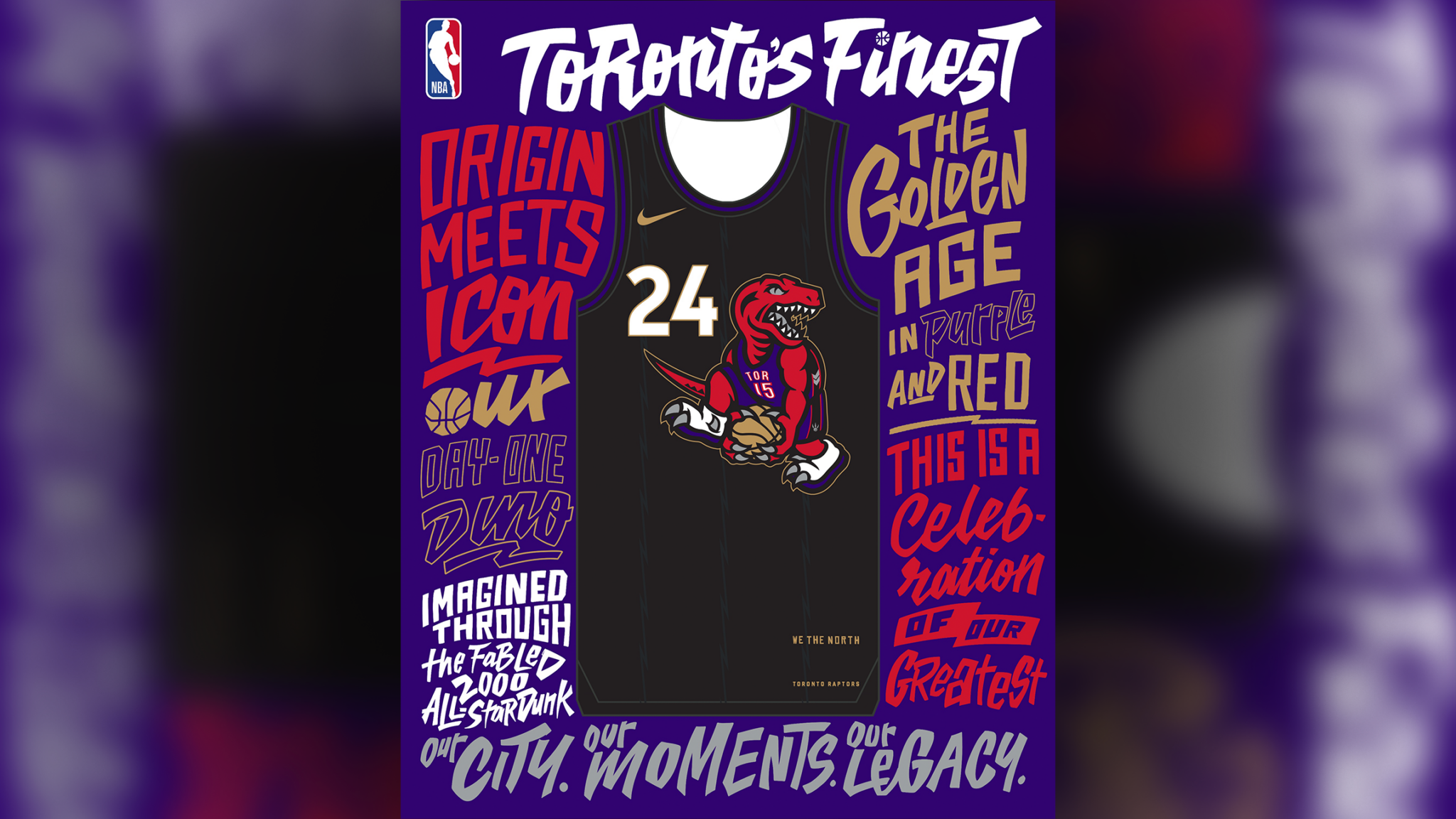 Toronto Raptors 2024-25 City Edition Uniform: ‘Toronto’s Finest’ | NBA.com