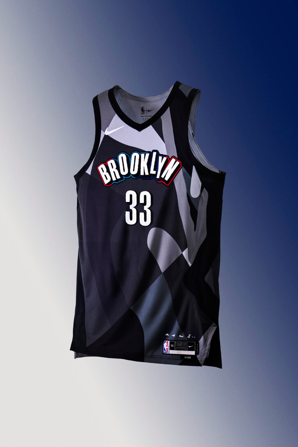 Brooklyn Nets 2024-25 City Edition Uniform in collaboration with Artist KAWS | NBA.com