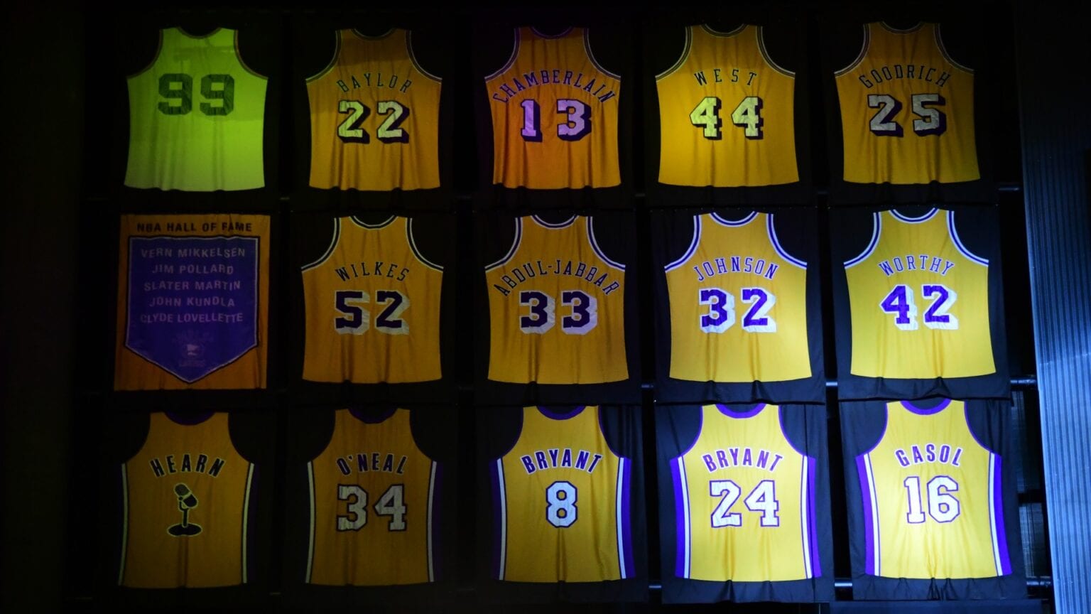 LA Lakers retired numbers | NBA.com