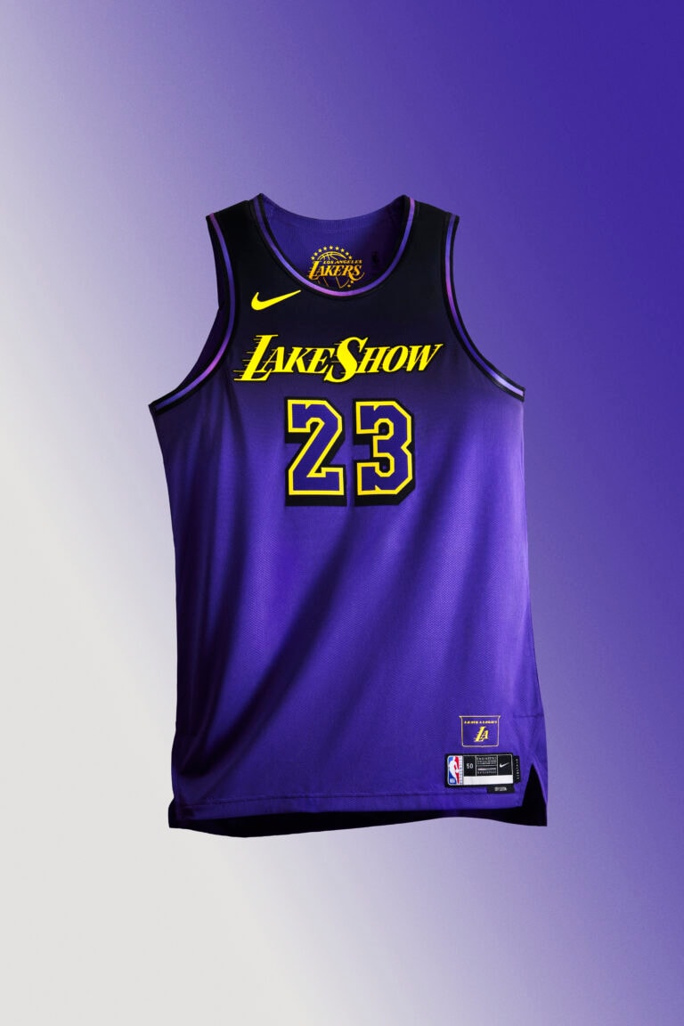 Los Angeles Lakers 2024-25 City Edition Uniform: Lake Show | NBA.com