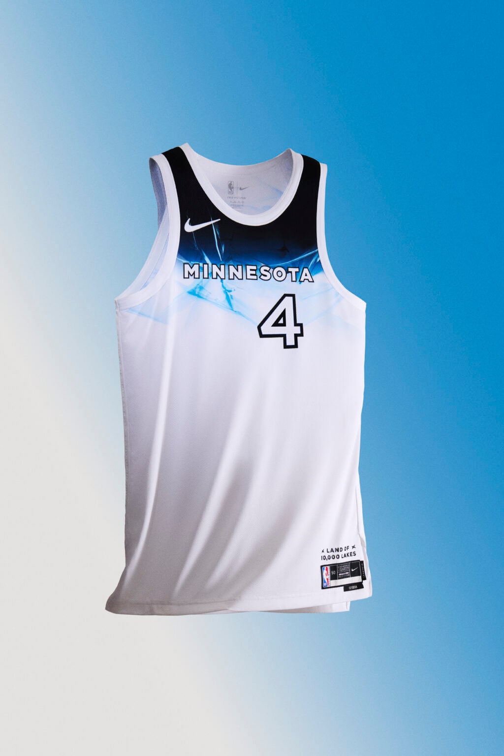 Minnesota Timberwolves 2024-25 City Edition Uniform: Wintry lake ...