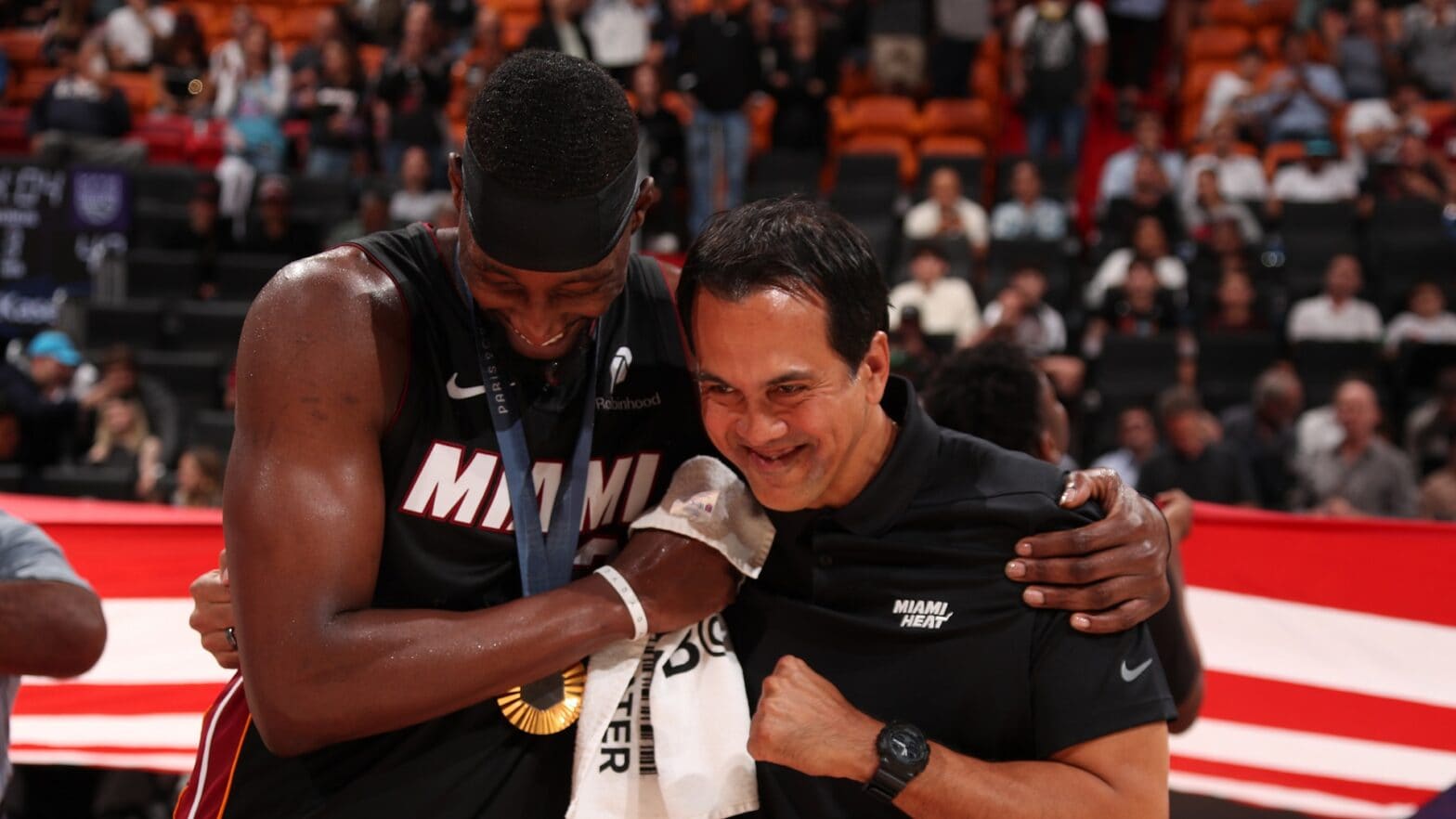 Heat raise another Olympic gold banner for center Bam Adebayo | NBA.com