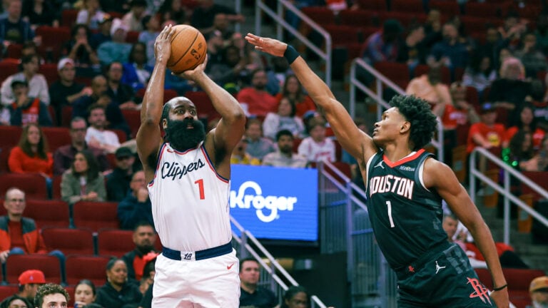 James Harden ties Ray Allen for 2nd on career made 3-pointers list ...