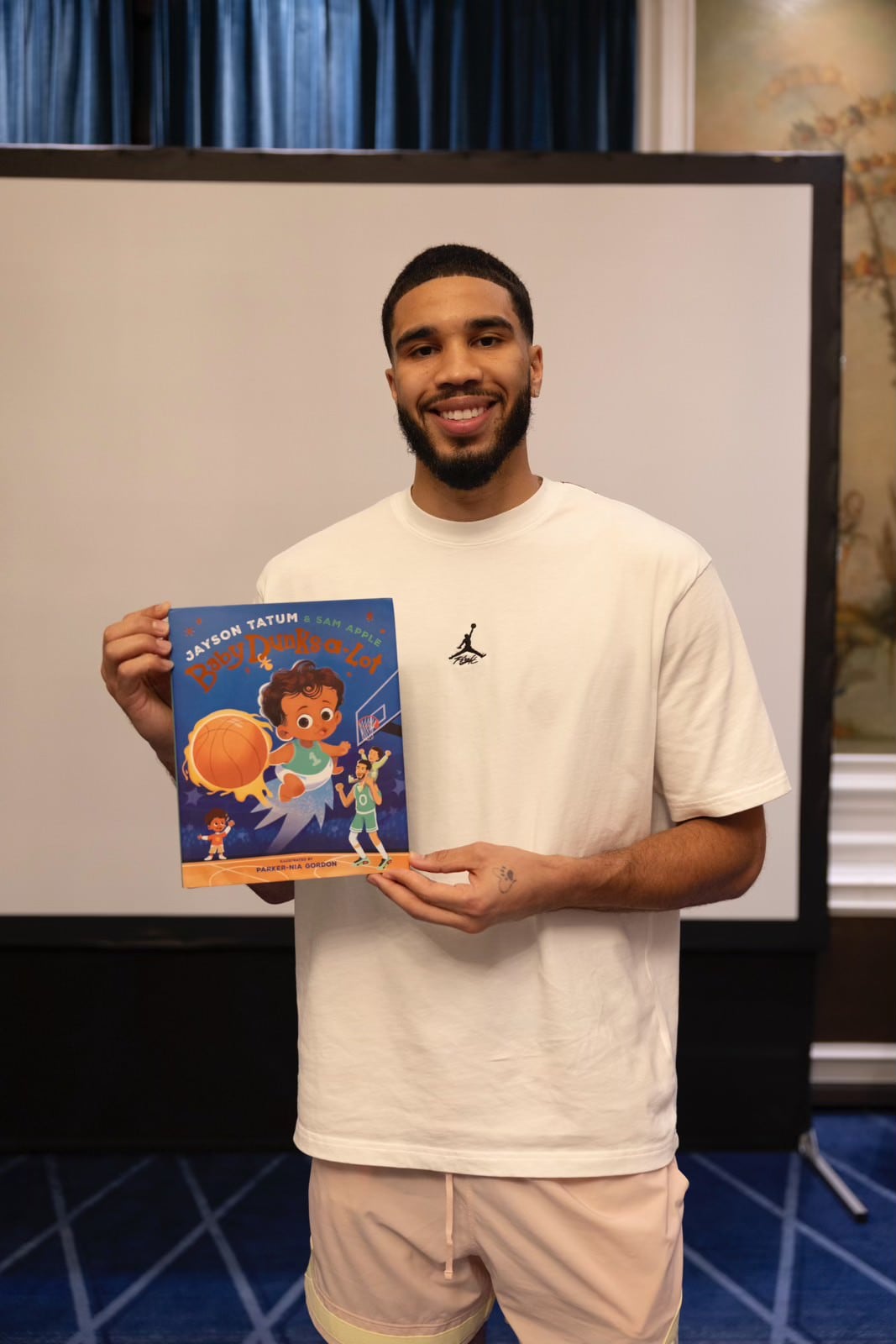Jayson Tatum talks new book and thought of playing with Deuce in NBA