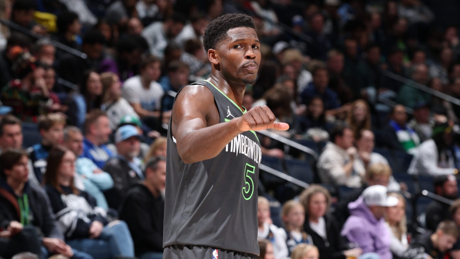 NBA fines Anthony Edwards $75,000 for public criticism of officiating ...