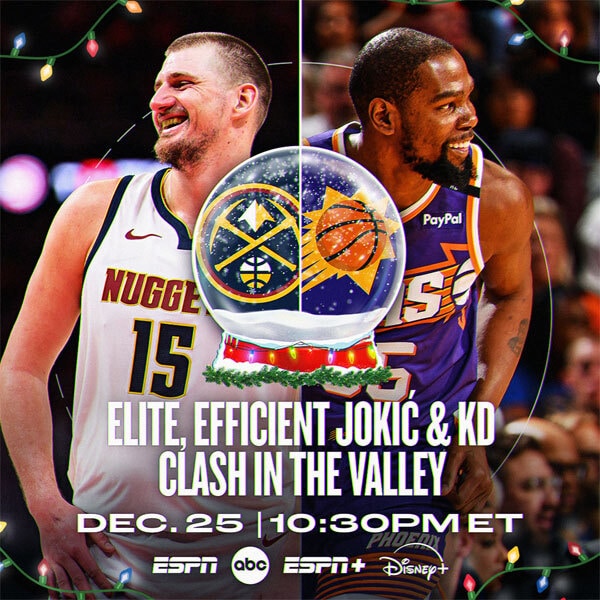 Starting 5, Dec. 25: 5 must-see NBA on Christmas Day games tip at noon ...