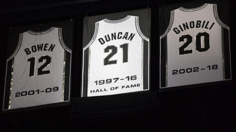 Retired numbers for the San Antonio Spurs | NBA.com