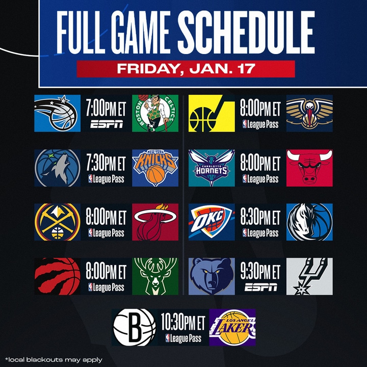 Starting 5, Jan. 17: OKC dominates ‘The Rematch’ against Cleveland ...