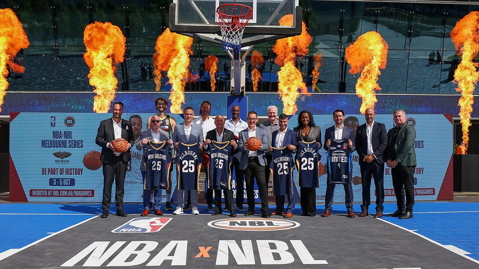 New Orleans Pelicans to play two NBL teams in 1st NBA games in ...