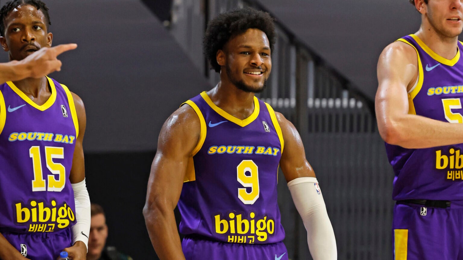 Evaluating Bronny James' 1st season in the G League | NBA.com
