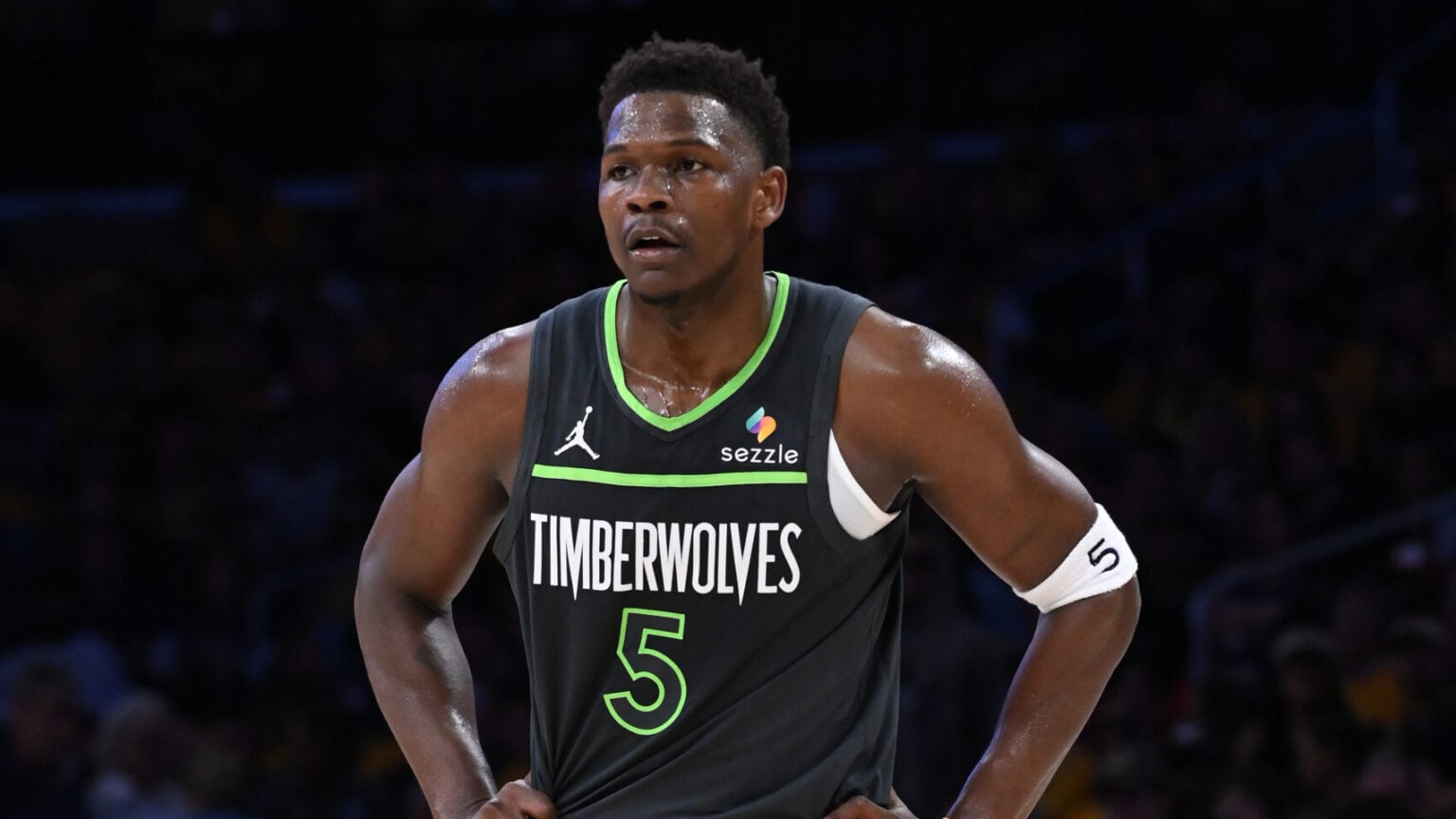 Wolves' Anthony Edwards fined $50,000 for inappropriate language ...