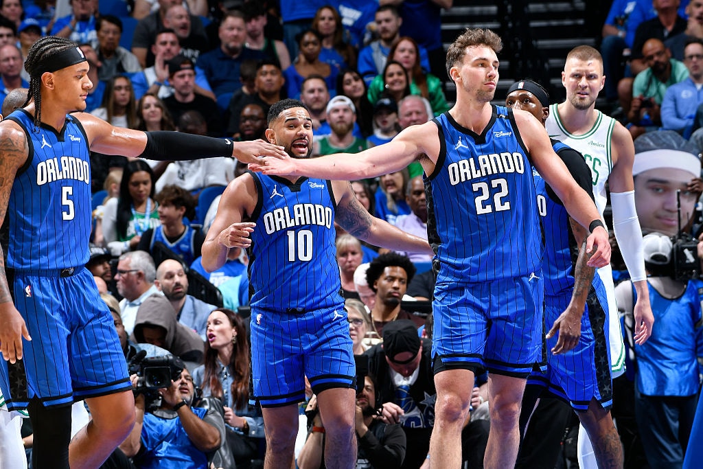 NBA Starting 5, April 27: Nuggets even up series, Thunder sweep ...