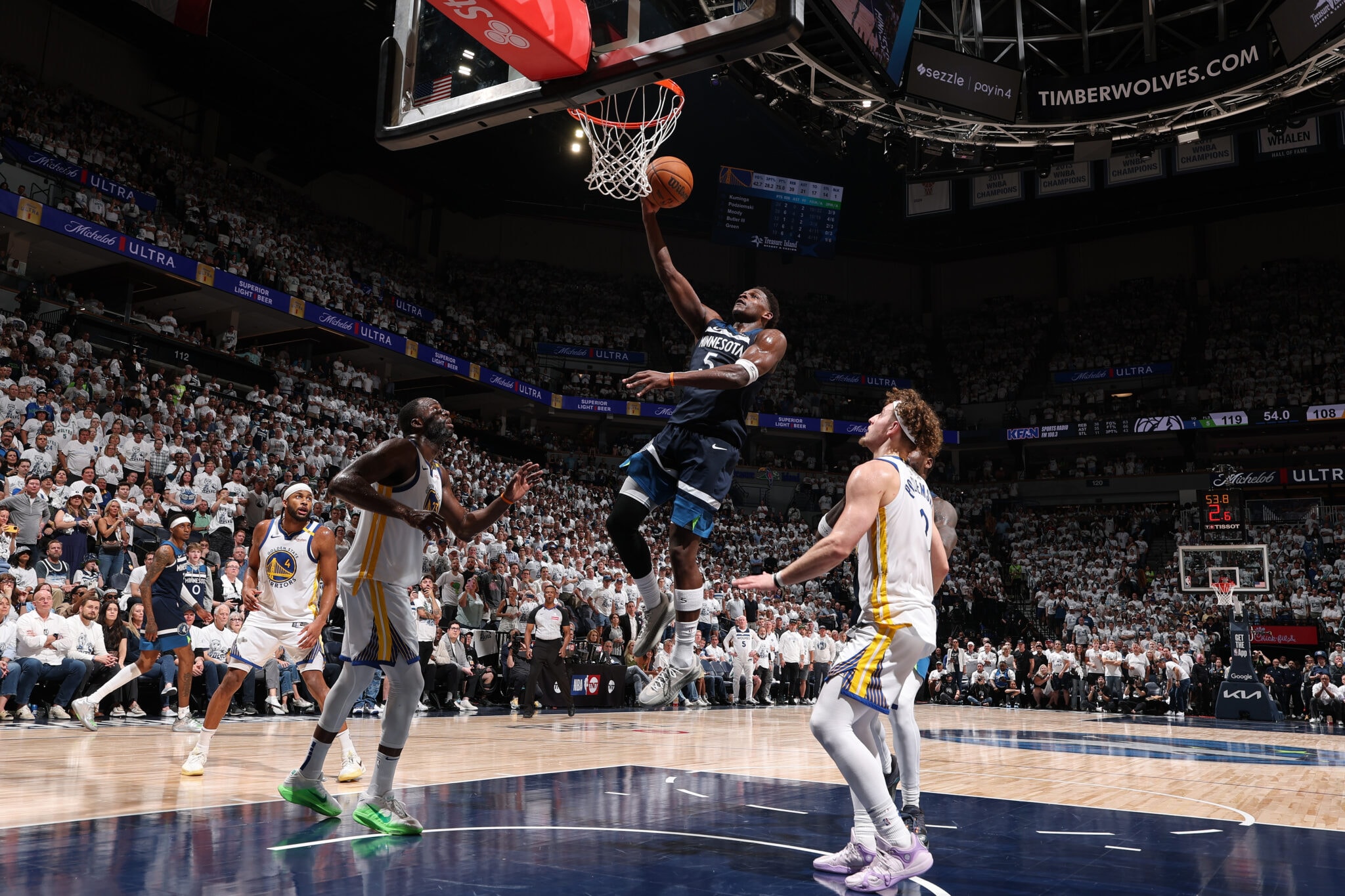 NBA Fantasy Power Rankings, playoff edition: Anthony Edwards on fire ...