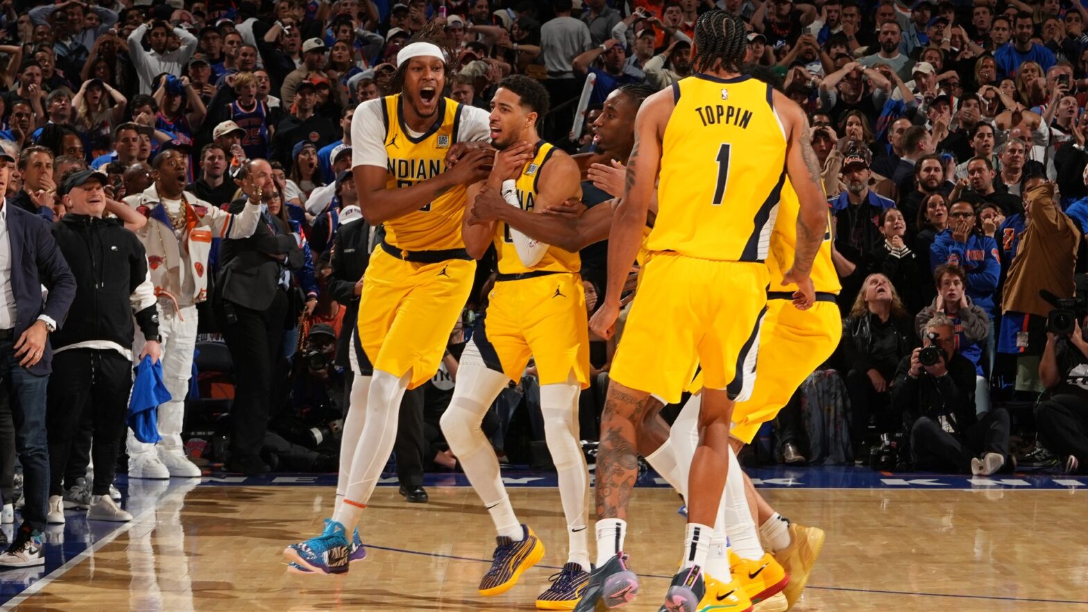 The Athletic: Pacers hand Knicks stunning OT loss as Tyrese Haliburton ...