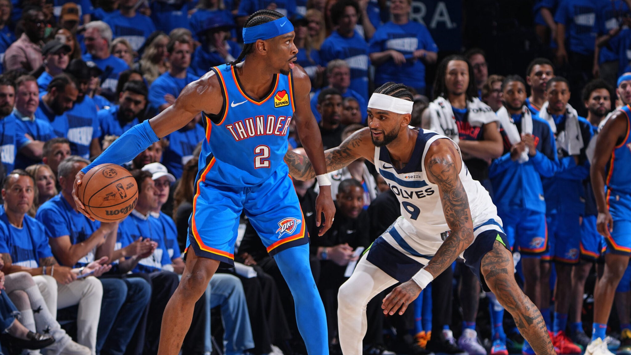 Shai Gilgeous-Alexander vs. Nickeil Alexander-Walker: Cousins battle ...